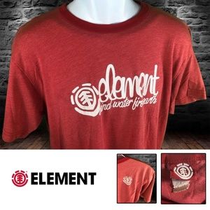 Element | Shirts | Vintage Element Tee Shirt Red Mens Large | Poshmark